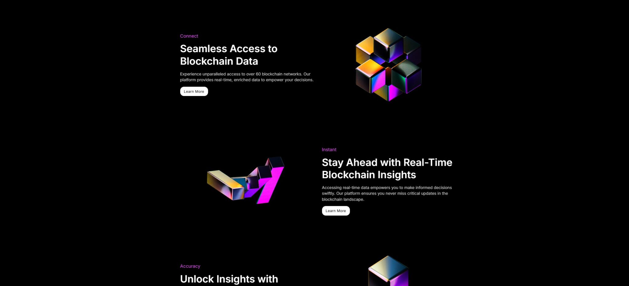Features template for Bricks Builder | Responsive & Modern